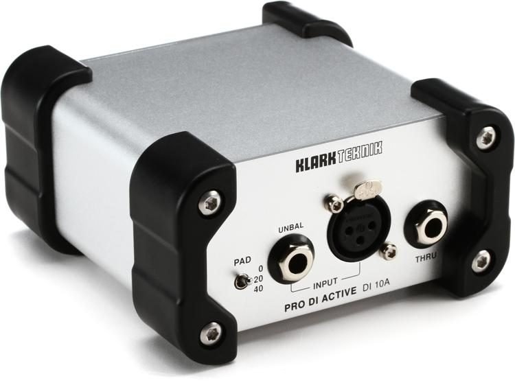 Jual Klark Teknik DI 10A 1 channel Active Direct Box with ...